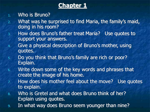 The Boy in the Striped Pyjamas by John Boyne | Teaching Resources