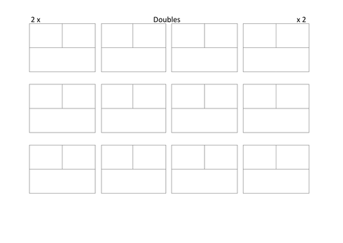 Times tables bar diagrams templates for strategies - visual scaffolding ...