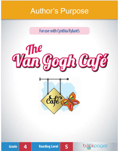 Identifying the Author's Purpose with The Van Gogh Cafe, Fourth Grade ...