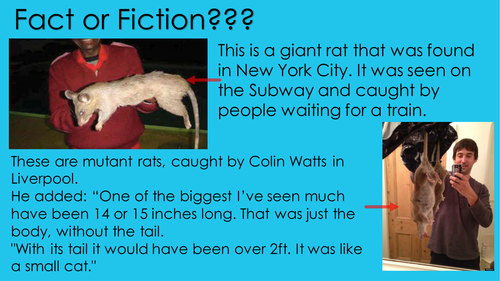 Urban legends | Teaching Resources