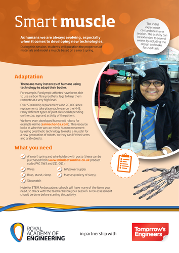 Smart Muscles | Teaching Resources