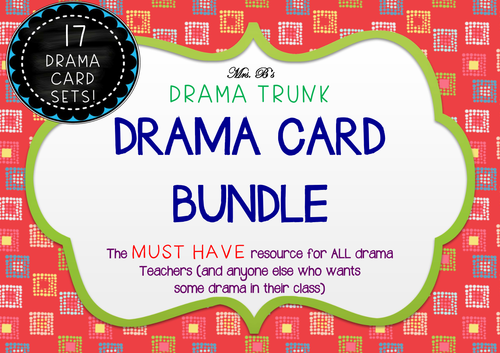 Drama Cards CLASSIC BUNDLE (17 sets of drama cards) | Teaching Resources
