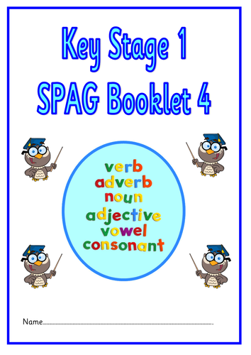 KS1 SPAG Activity Booklet 4 | Teaching Resources