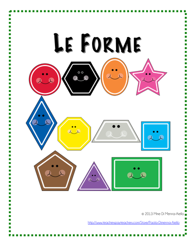 Shapes (Italian) | Teaching Resources