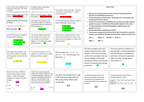 Maths Snooker Activities | Teaching Resources
