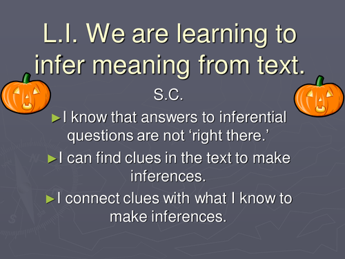 Literal, inferential, evaluative questions by helensunter1 - Teaching ...