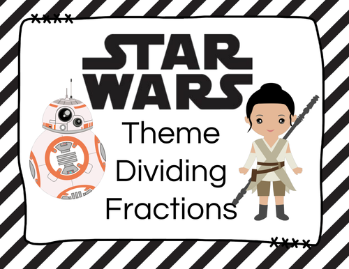 STAR WARS Dividing Fractions Task Cards | Teaching Resources