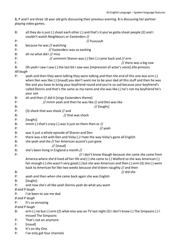 Spoken language terminology | Teaching Resources Spoken language terminology | Teaching Resources