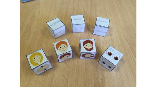 Spanish Physical Description Drawing Activity & Task Cards by - UK ...