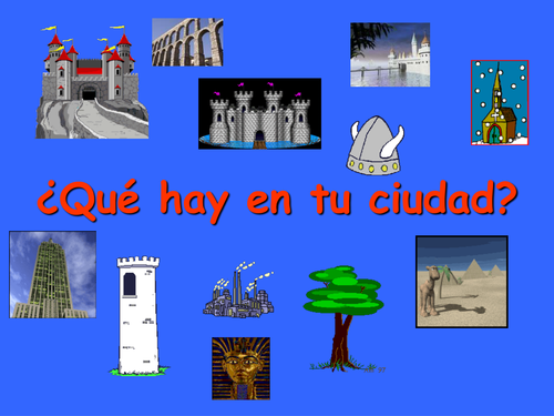 Spanish Teaching Resources. Places in Town 2 PowerPoint | Teaching ...