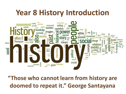 Introduction to History. What is History? by bmchinchen | Teaching ...