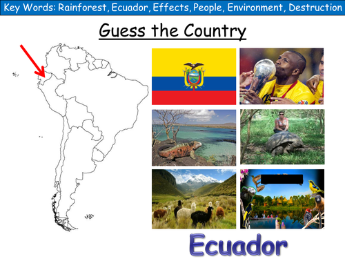 Lesson 8 Effects of resource extraction in Ecuador | Teaching Resources