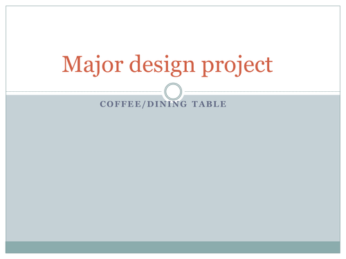 Design Technology Table | Teaching Resources