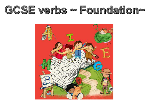 Spanish GCSE Vocabulary revision verbs ~ ( Foundation 237 verbs ... Spanish GCSE Vocabulary revision verbs ~ ( Foundation 237 verbs ...