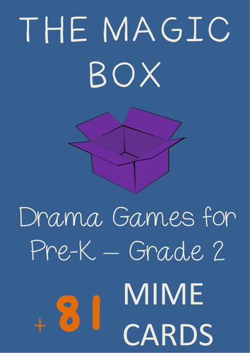 Mime Game : MAGIC BOX (with pantomime cards) | Teaching Resources