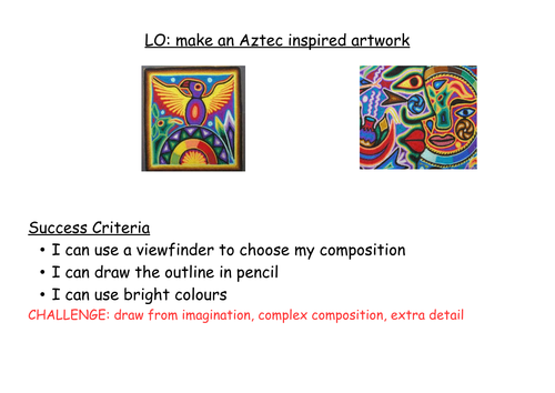 Aztec Art | Teaching Resources