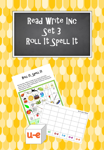 Phonics Read Write Inc Set 3 - Roll It Spell It | Teaching Resources