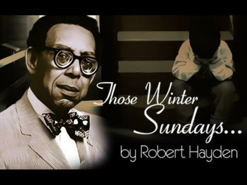 CCEA Literature Poetry- Love and Death - 'Those Winter Sundays', by ...