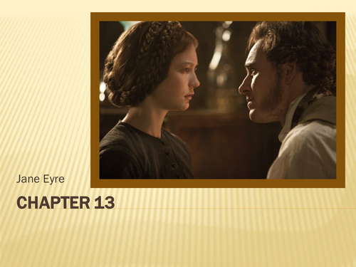 Jane Eyre chapters 13 and 14 | Teaching Resources Jane Eyre chapters 13 and 14 | Teaching Resources