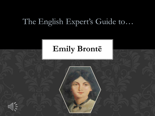 Emily Bronte: Biography in brief | Teaching Resources