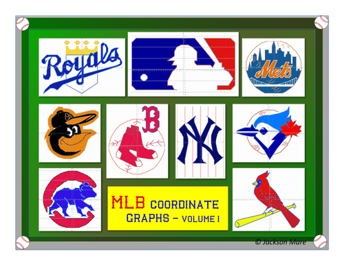 Major League Baseball (MLB) Coordinate Graphs | Teaching Resources