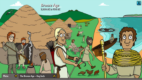 Changes in Britain from the Stone Age, Bronze Age to Iron Age pack ...