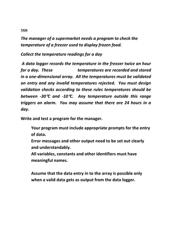 PSEUDOCODE-WORK SHEET by jyothiunnithan - UK Teaching Resources - TES