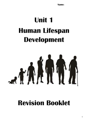 Unit 1 Human Lifespan Development Revision Pack | Teaching Resources Unit 1 Human Lifespan Development Revision Pack | Teaching Resources