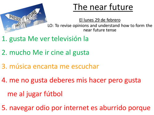 Qué Vas A Hacer? - WORKSHEET by - UK Teaching Resources - TES