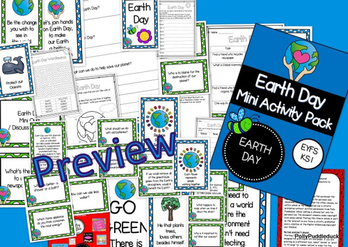 Earth Day Mini Activity Pack | Teaching Resources