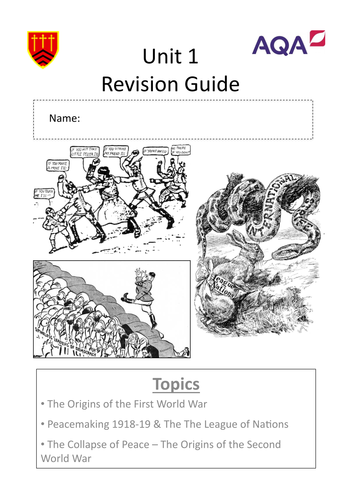 WW1 and the Treaty of Versailles by ChelseaBear1 - Teaching Resources - TES