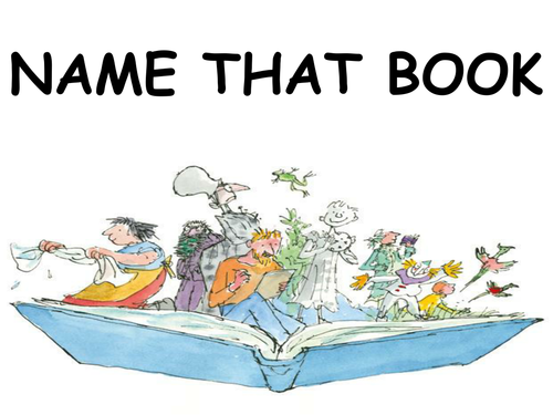 Name that book quiz | Teaching Resources