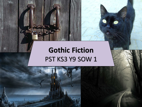 KS2 or KS3 Gothic Fiction narrative writing unit of work | Teaching ...