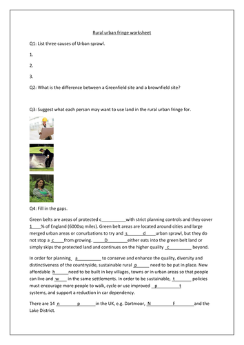 NEW AQA GEOGRAPHY GCSE SPEC URBAN ISSUES AND CHALLENGES: MEGACITIES by ...