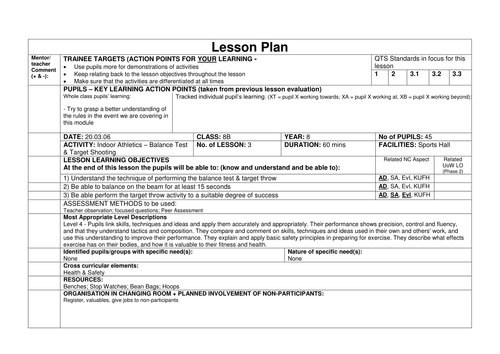 Athletics Lesson Plans by PEinnovator - Teaching Resources - TES