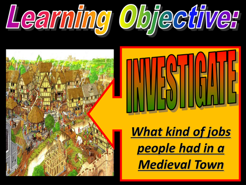 Medieval Jobs and Apprenticeships | Teaching Resources