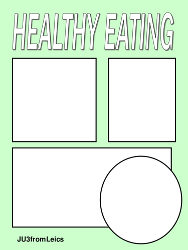 HEALTHY EATING POSTERS | Teaching Resources