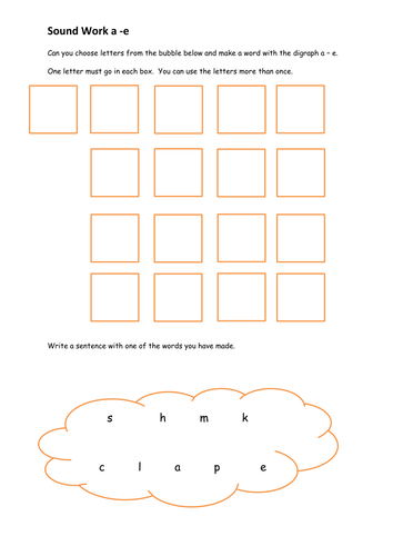 PHONICS split digraph AE and digraph AI by coreenburt - UK Teaching ... PHONICS split digraph AE and digraph AI by coreenburt - UK Teaching ...