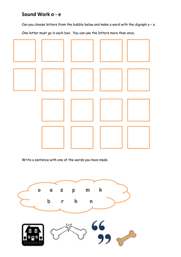 Long vowel o - e split digraph by scaramouche06 - UK Teaching Resources ... Long vowel o - e split digraph by scaramouche06 - UK Teaching Resources ...