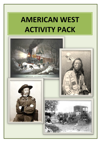 American West Activity Pack | Teaching Resources