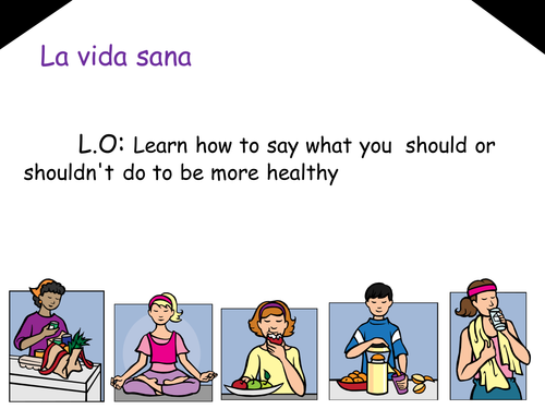 Y8 Sp Health: Vida Sana | Teaching Resources