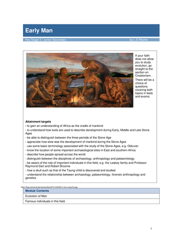 Early Man | Teaching Resources