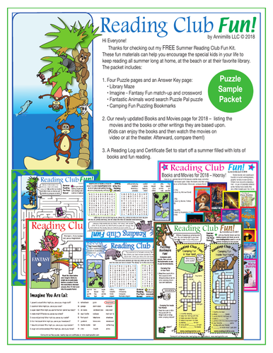 Reading Club Fun - Teaching Resources - TES