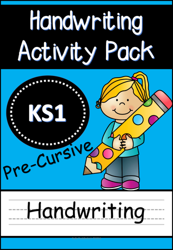Handwriting Activity Pack (A-Z Pre-Cursive for EYFS/KS1) | Teaching ...