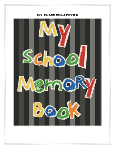 My School Memory Book | Teaching Resources