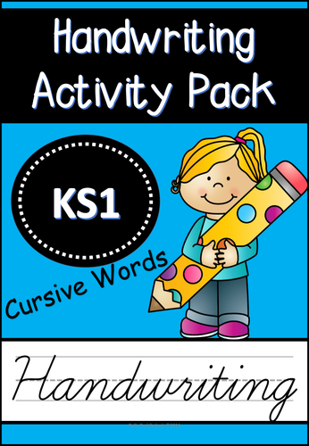 Handwriting Activity Pack (Cursive Words for EYFS/KS1) | Teaching Resources