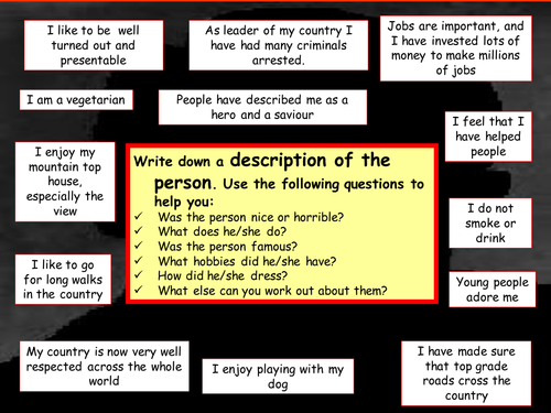 Hitler's Early Years by - UK Teaching Resources - TES