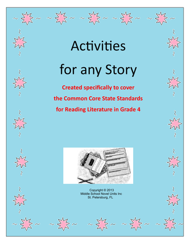 Activities for Any Story Grade 4 | Teaching Resources