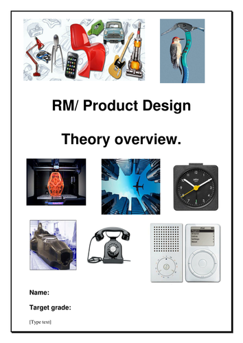Resistant Materials and Product Design theroy overview | Teaching Resources