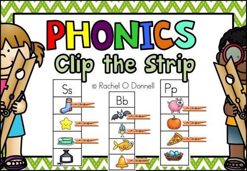 Phonics Clip the Strip | Teaching Resources